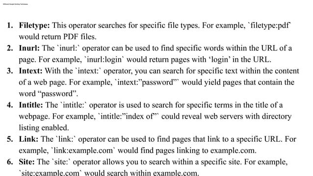 Web Application Hacking Tools Pptx