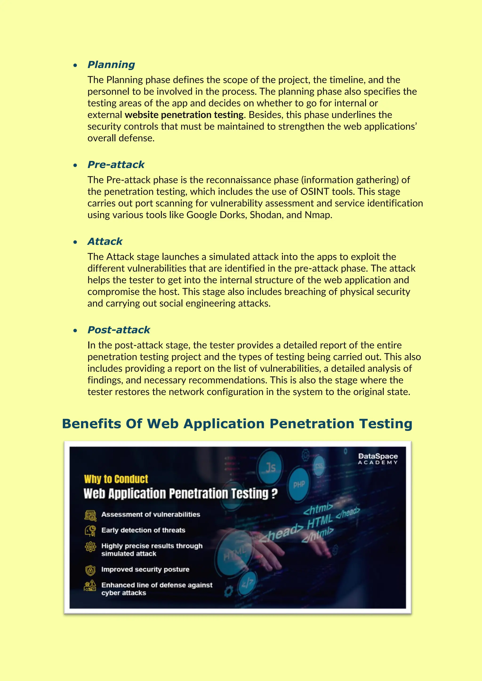 Web Application Penetration Testing Types Steps And Benefitspdf
