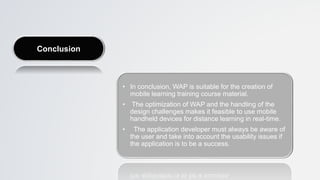 Web application protocol (WAP) | PPTX