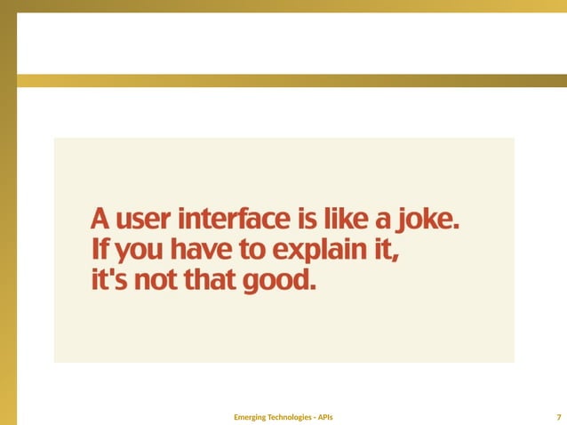 Web Application Programming Interface (Web) | PPTX