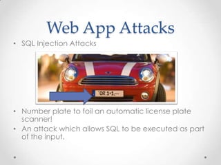 Web application security | PPTX