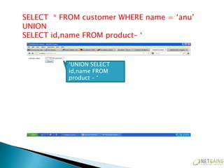 Web application security | PPSX