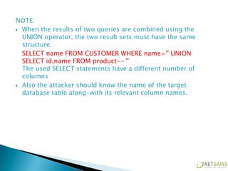 Web application security | PPSX