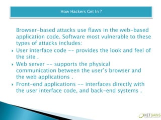 Web application security | PPSX