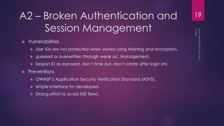 Web application security I | PDF