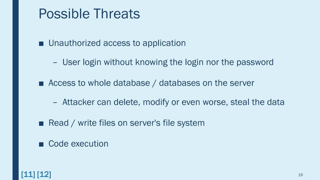 Web Application Security and Awareness | PPT