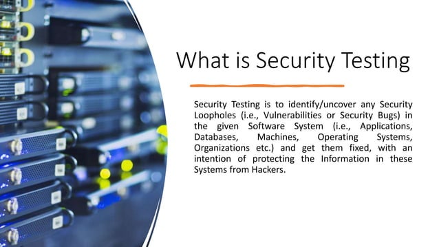 Web Application Security Testing Ppt