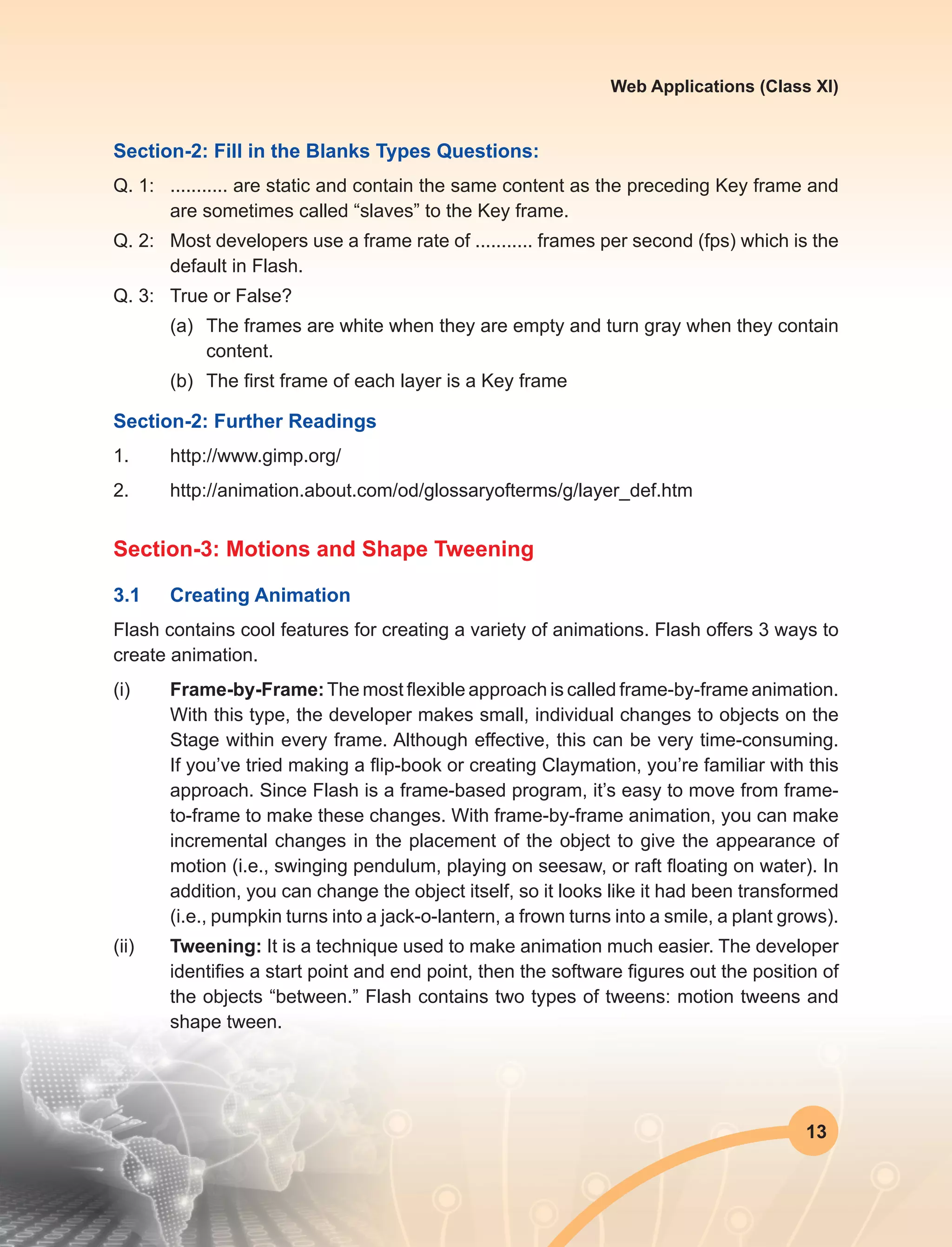 Web Application Class XI (BOOK 1) | PDF