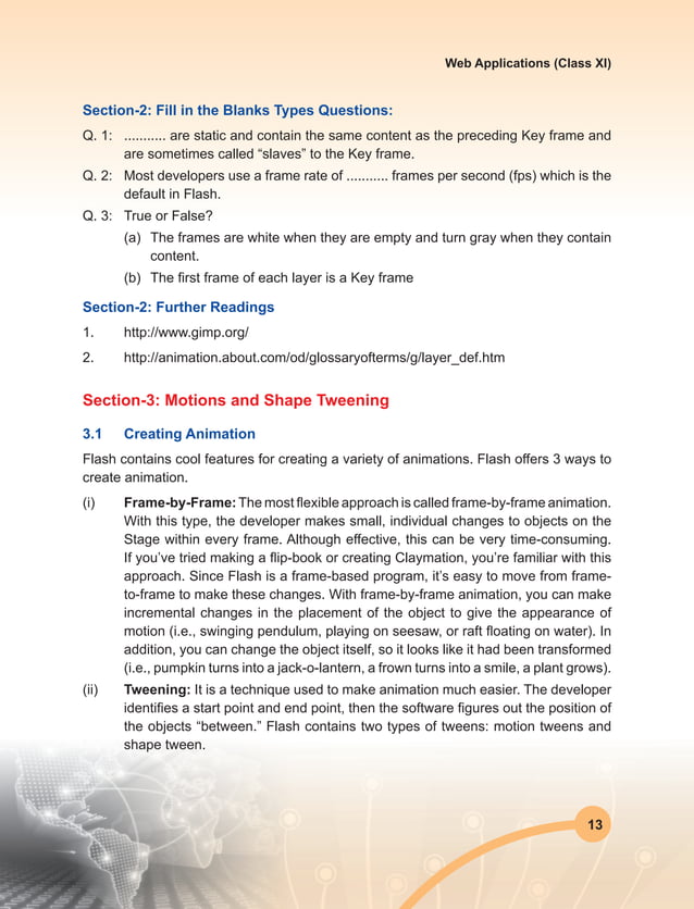 Web Application Class XI (BOOK 1) | PDF