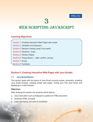 Web Application Class XI (BOOK 1) | PDF
