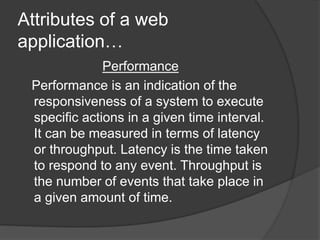 Web app presentation | PPTX