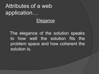 Web app presentation | PPTX