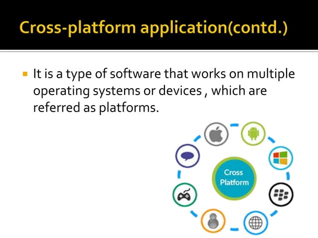 Cross platform Web apps | PPT