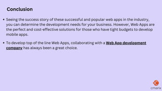Examples of Web Applications: 7 High-Performing Web Apps in 2023 | PPTX ...
