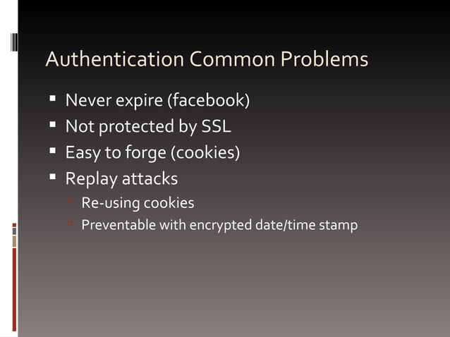 Intro to Web Application Security | PPT