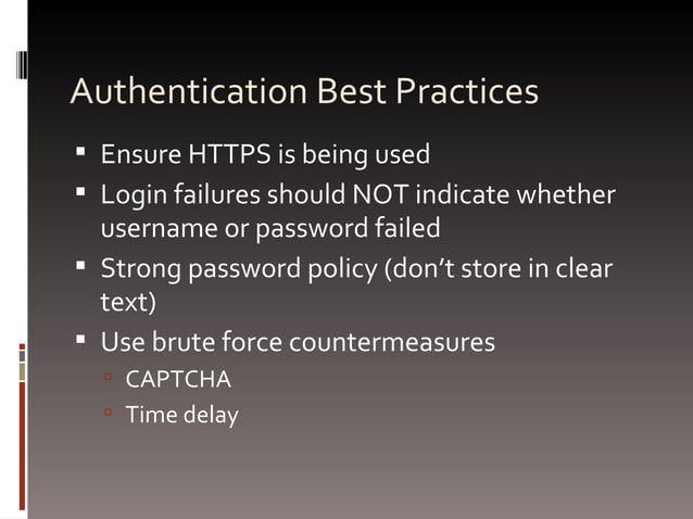 Intro to Web Application Security | PPT