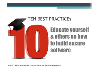 Web appsec and it’s 10 best SDLC practices | PPT