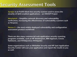 EISA Considerations for Web Application Security | KEY