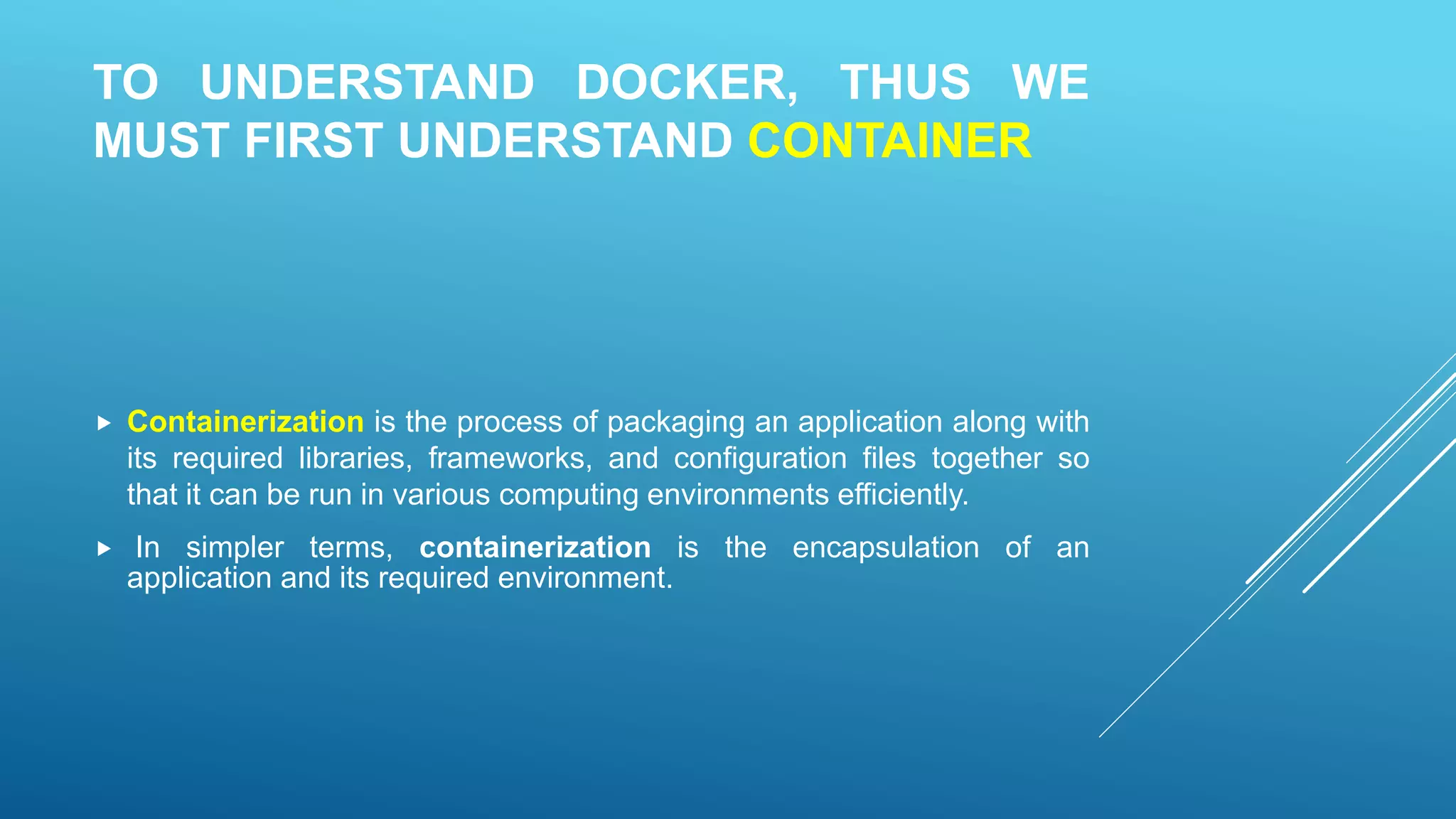 Webapp using docker container | PPT