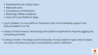A Comparison of Web Apps, Native Apps, and Cross-Platform Apps | PPT