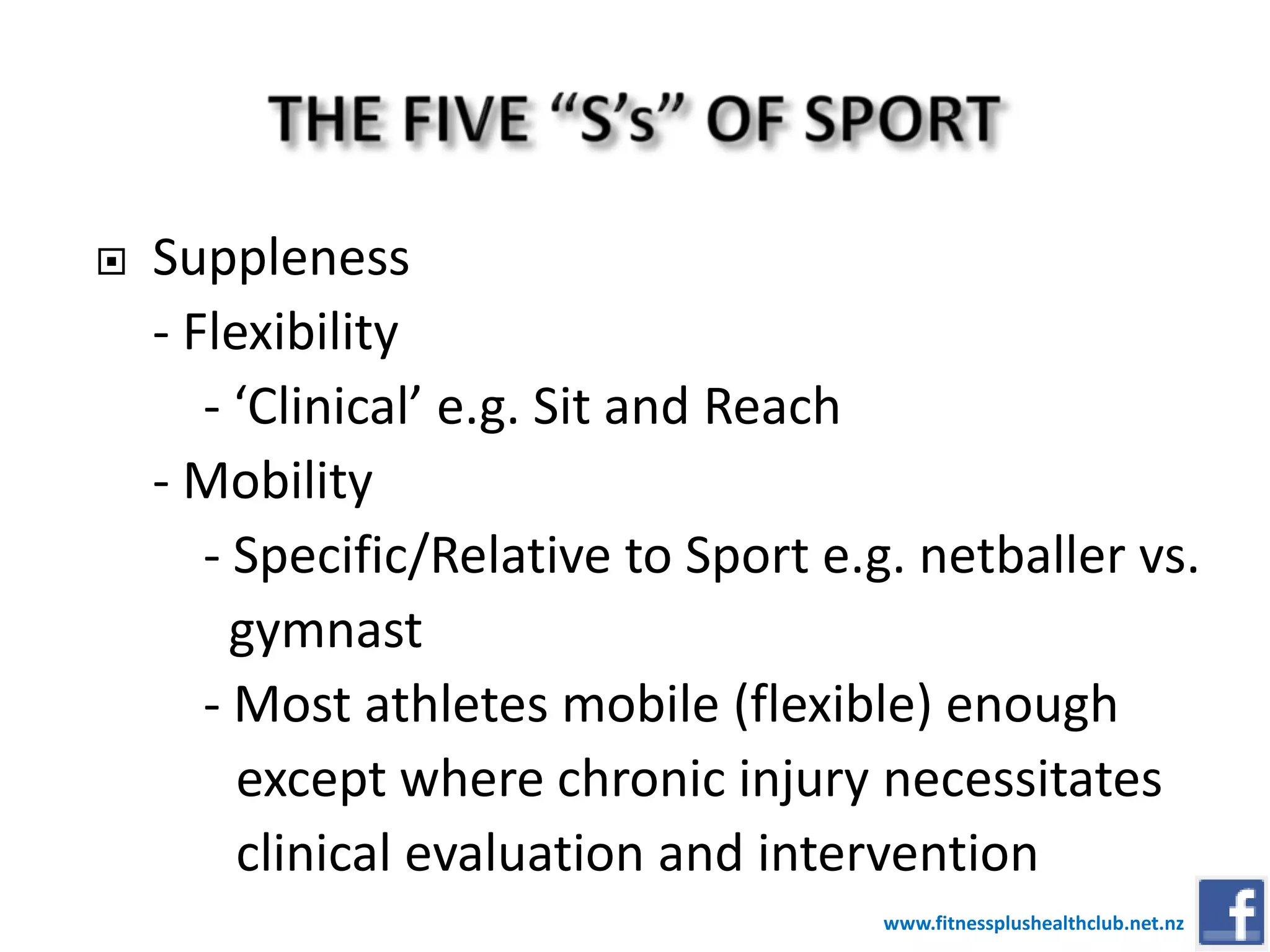 Strength & Conditioning Training for Netball | PPTX