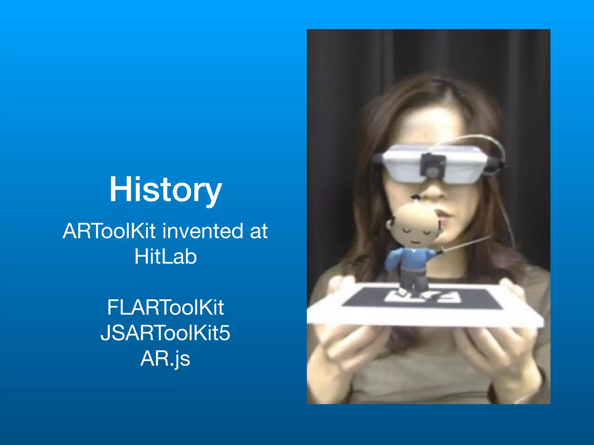 Augmented reality in the browser (WebAR) an overview | PPT