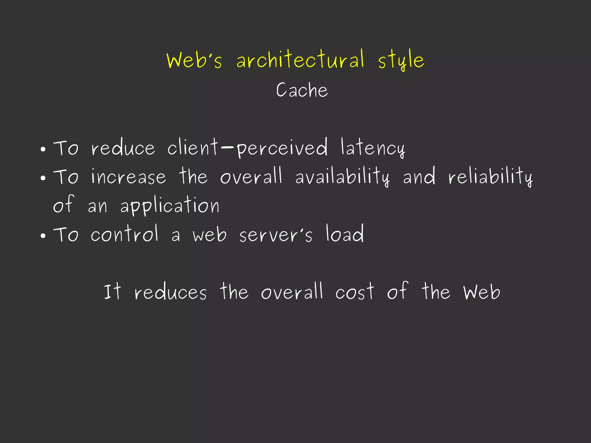 What's the origin of REST architectural style? | PPT