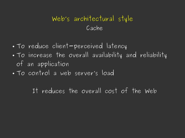 What's the origin of REST architectural style? | PPT