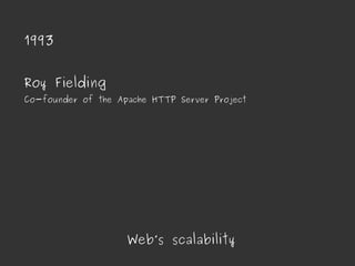 What's the origin of REST architectural style? | PPT