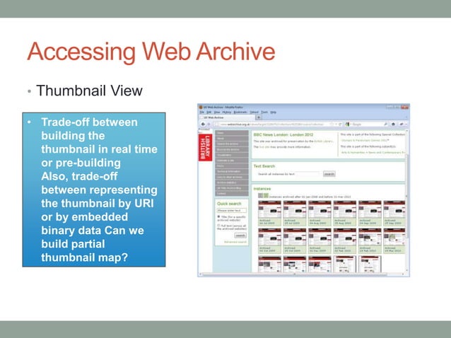 Web archiving challenges and opportunities | PPTX