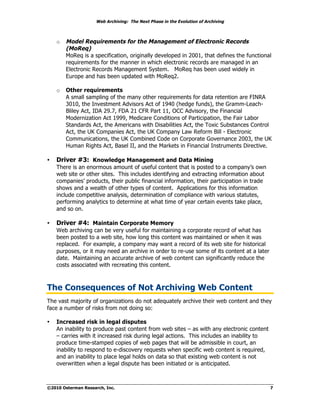 Web Archiving Whitepaper | PDF