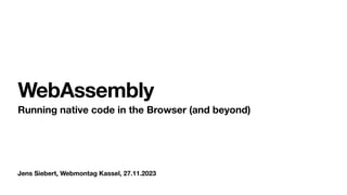 WebAssembly | PDF | Web Development | Internet