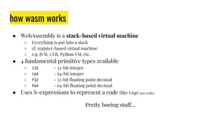 WebAssembly: In a Nutshell | PPT