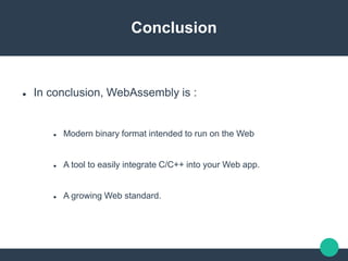 Quick overview of WebAssembly | PPT
