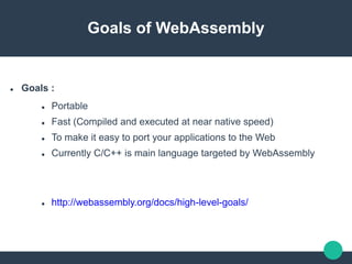 Quick overview of WebAssembly | PPT