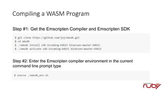 WebAssembly WASM Introduction Presentation | PPTX