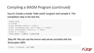 WebAssembly WASM Introduction Presentation | PPTX