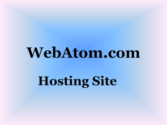 Web Atom | PPT