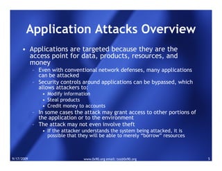 CarolinaCon 2005 Web Application Hacking 101 | PPT
