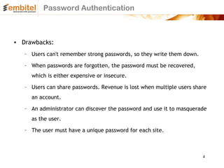 Web authentication | PPT
