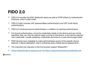 WebAuthn & FIDO2 | PDF
