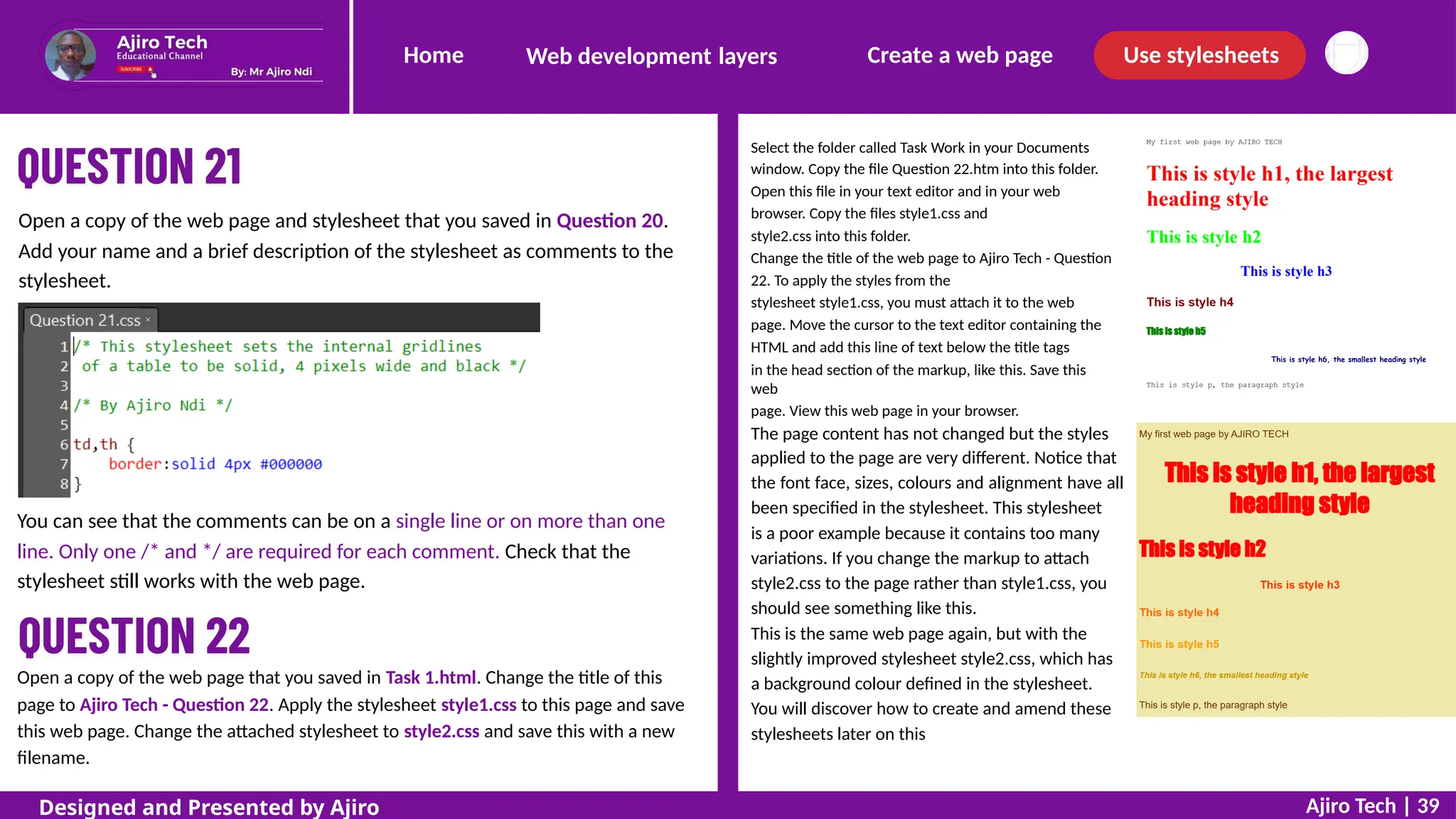 WEB AUTHORING PRESENTATION FOR IGCSEpptx | PPTX