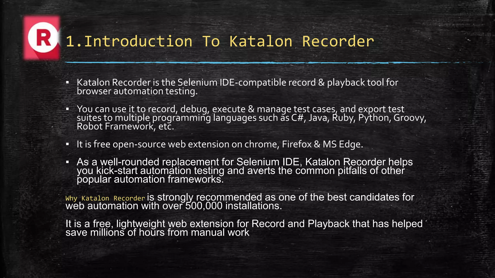 Katalon Recorder Web Automation.pptx