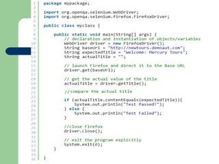 Web automation using selenium.ppt