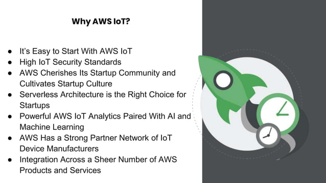 Web + AWS + IoT, how to | PPT