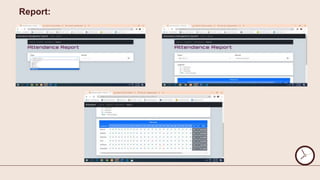 web based attendance model project ppt.pptx