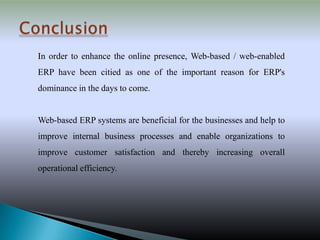 Web Based ERP | PPSX