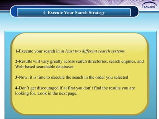 Web based information resources | PPT
