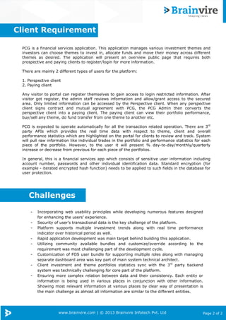 Web Based Investment Management System | PDF