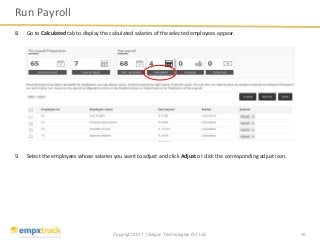 Web based Payroll Software | PDF | Business Accounting & Finance | Business